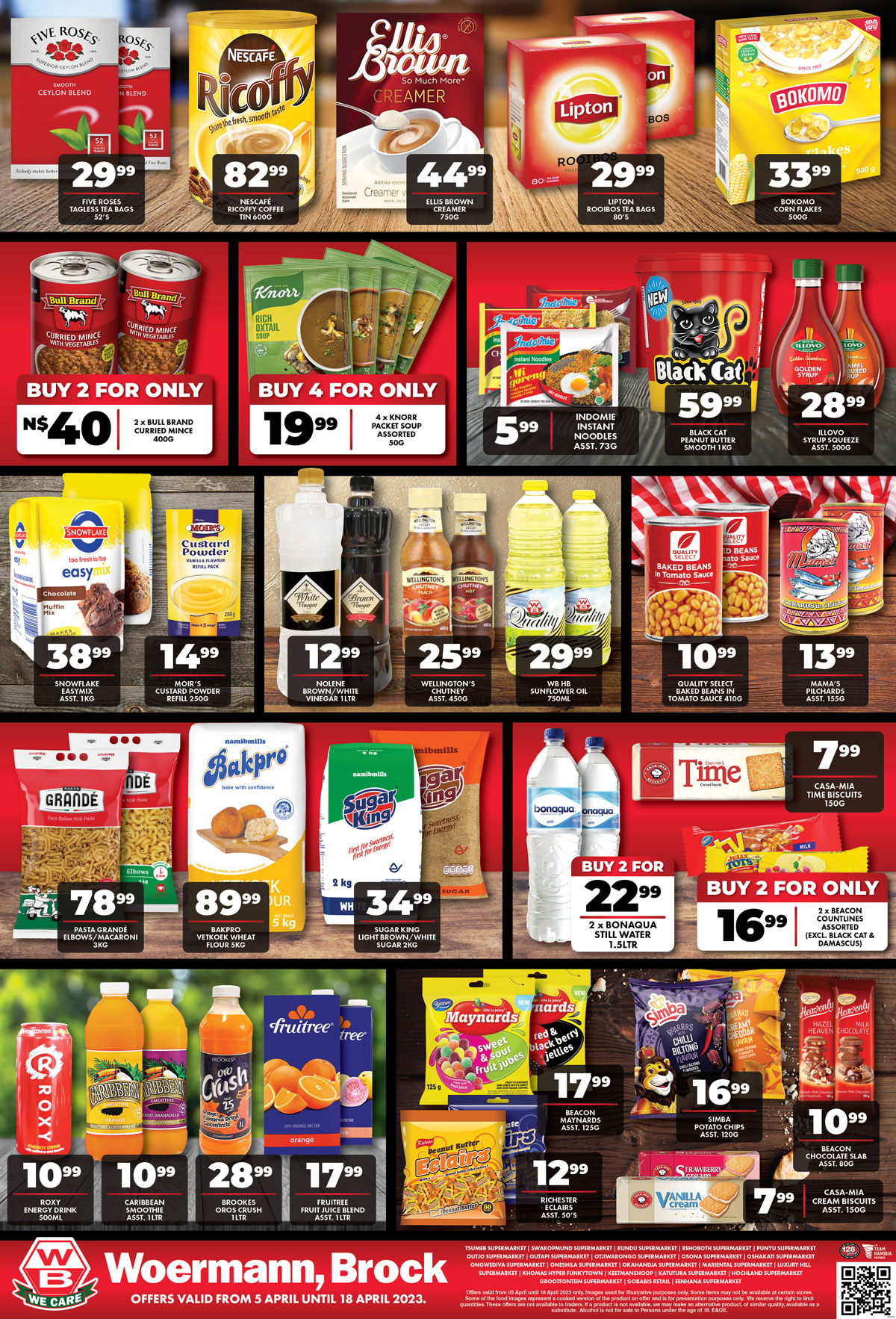 The WB Supermarkets - Leaflet History - Recent