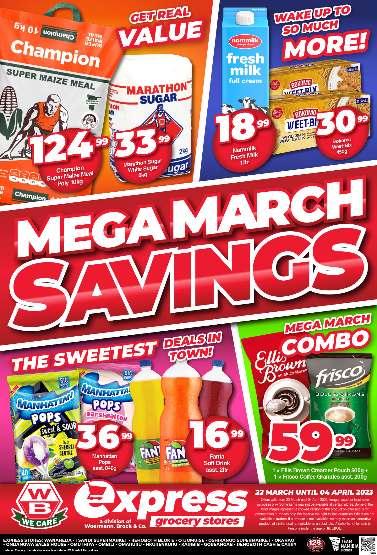 The WB Supermarkets - Leaflet History - Recent