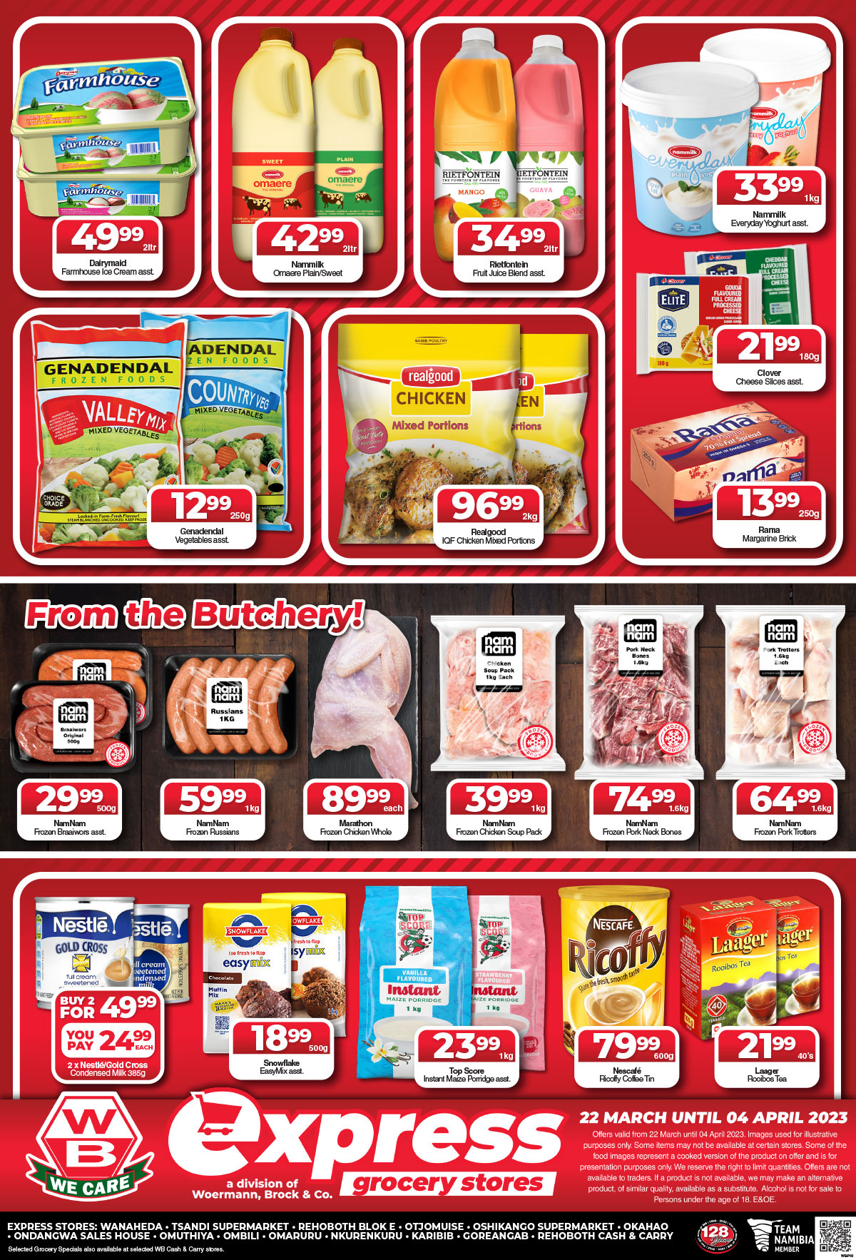 The WB Supermarkets - Leaflet History - Recent