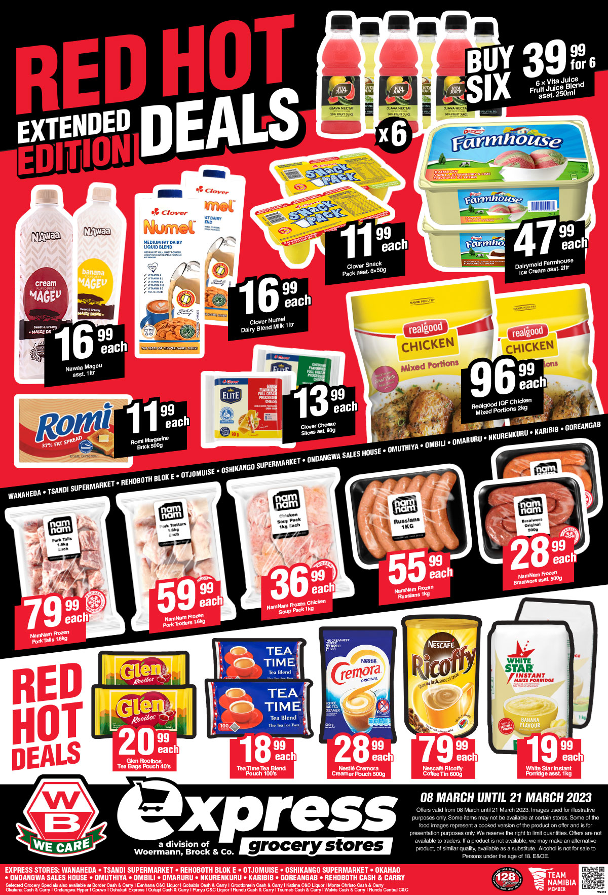 The WB Supermarkets - Leaflet History - Recent