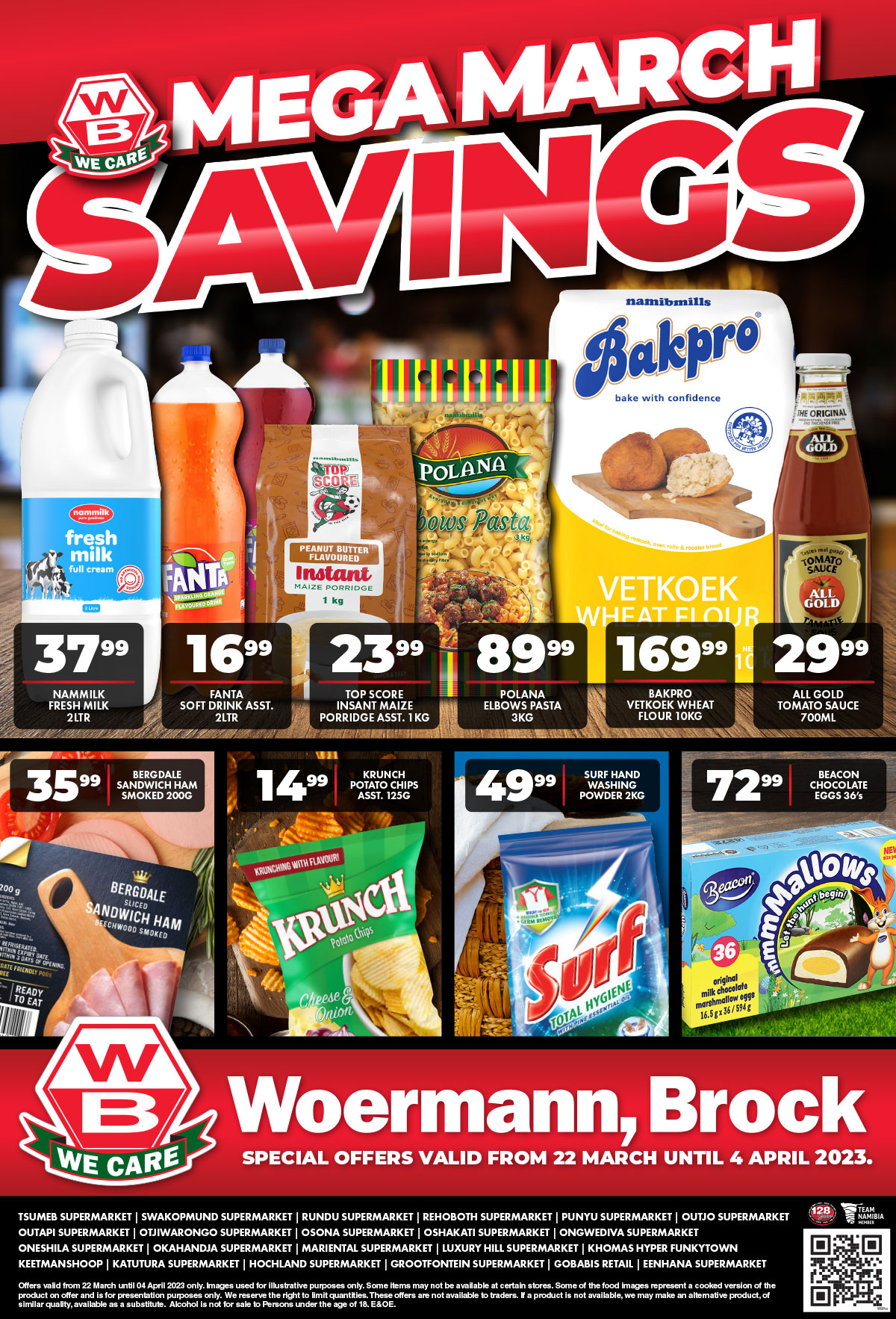 The WB Supermarkets - Leaflet History - Recent