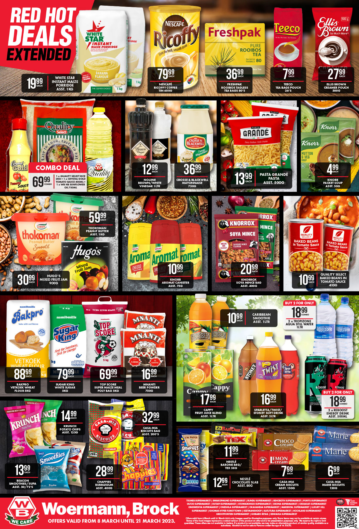 The WB Supermarkets - Leaflet History - Recent