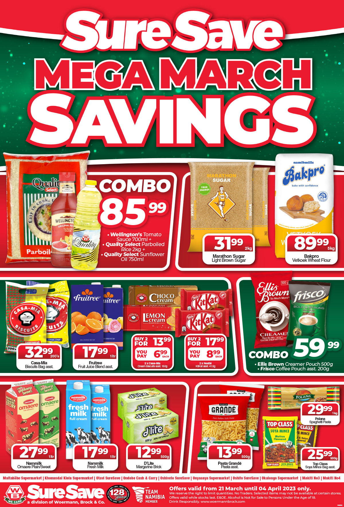 The WB Supermarkets - Leaflet History - Recent