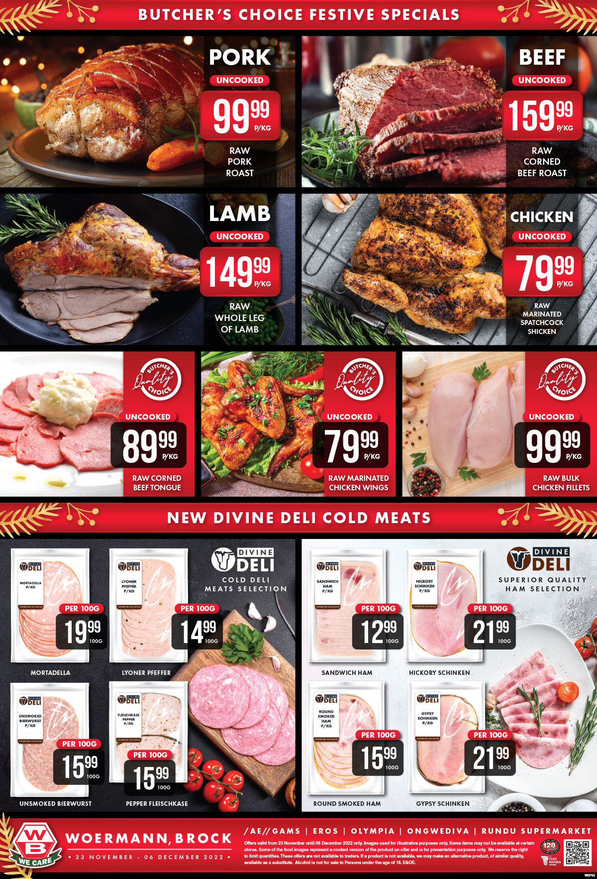 The WB Supermarkets - Leaflet History - Recent